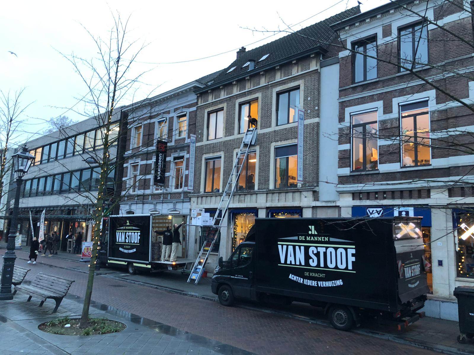 Verhuizen van Amsterdam naar Breda - Stoof