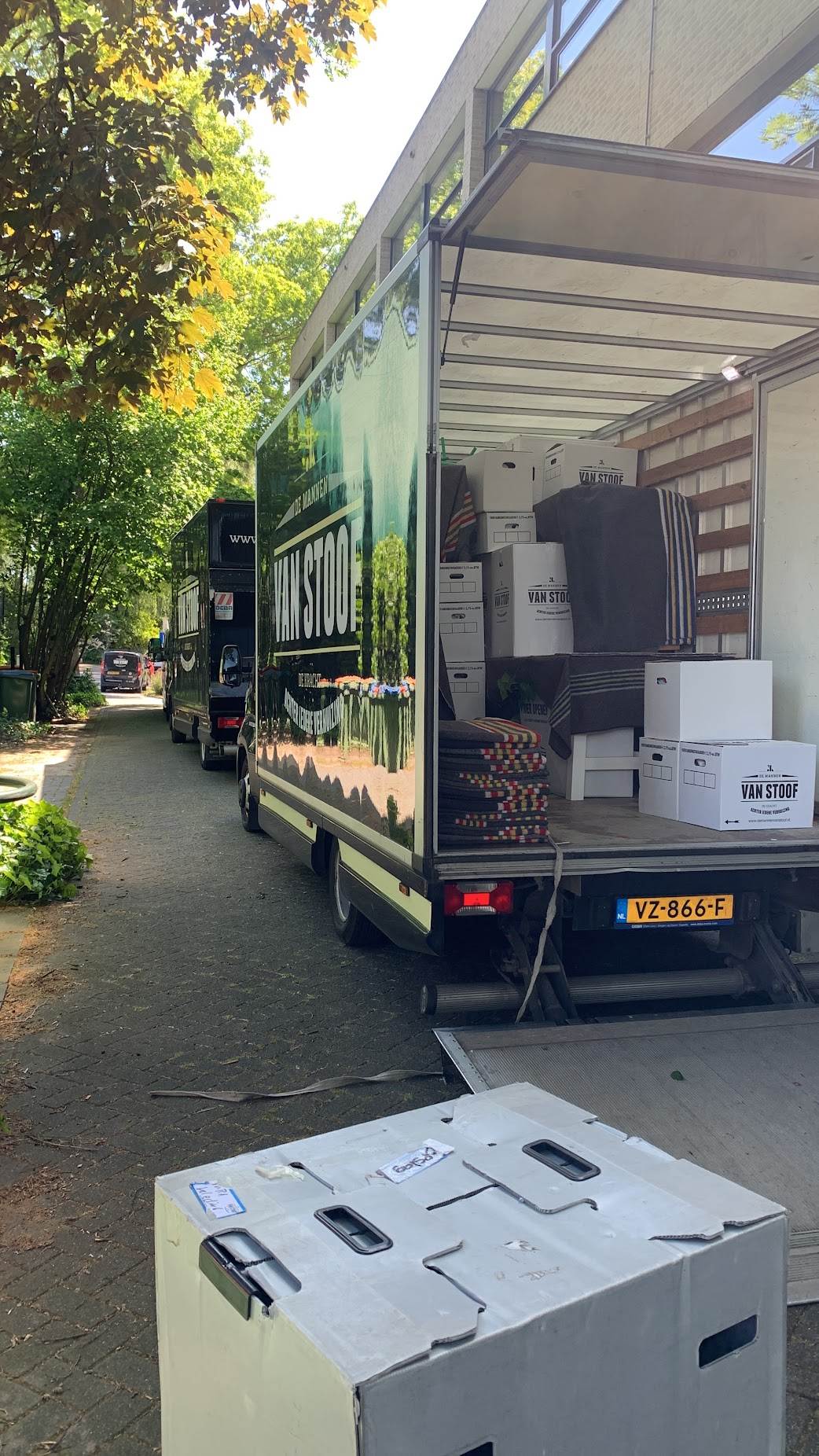 Verhuizen van Amsterdam naar Breda - Stoof